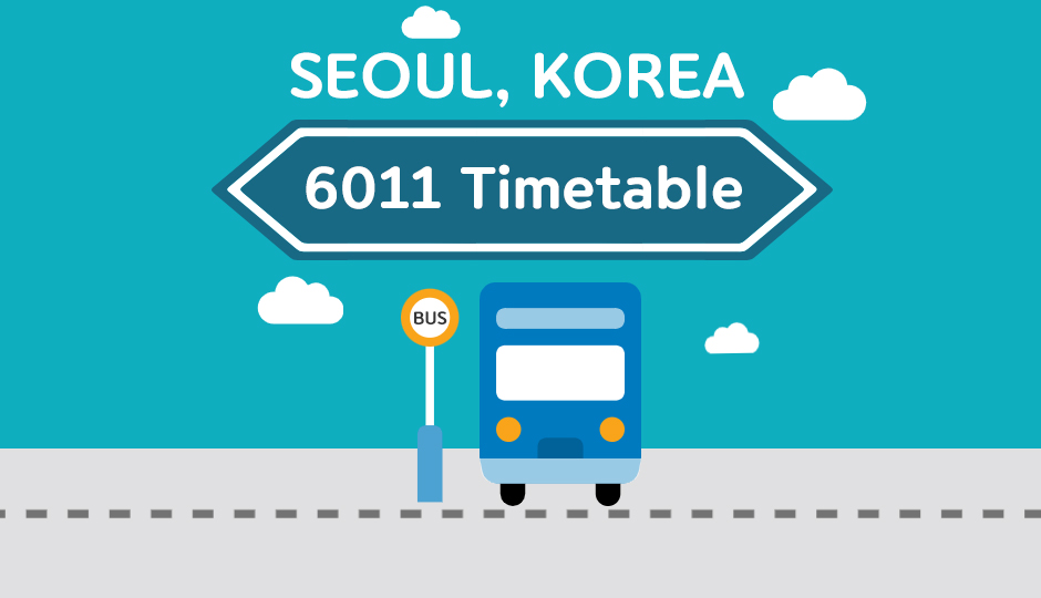 Seoul Airport Bus 6011 Route Airport Kobus Seoul Airport Bus 6011 Route Airport Kobus
